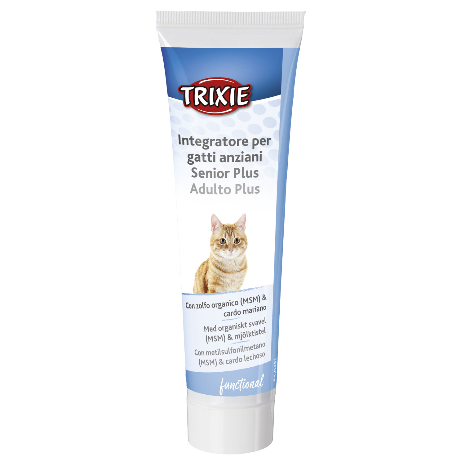 Adulto Plus, Gato, En crema, En IT/SW/E, 100 g