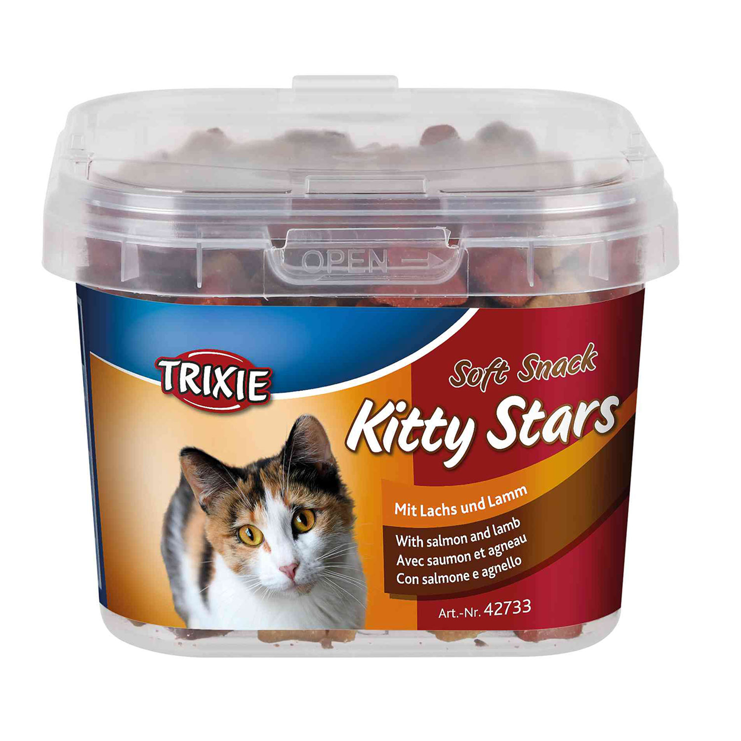 Snack Soft Snack Kitty Stars, 140 g