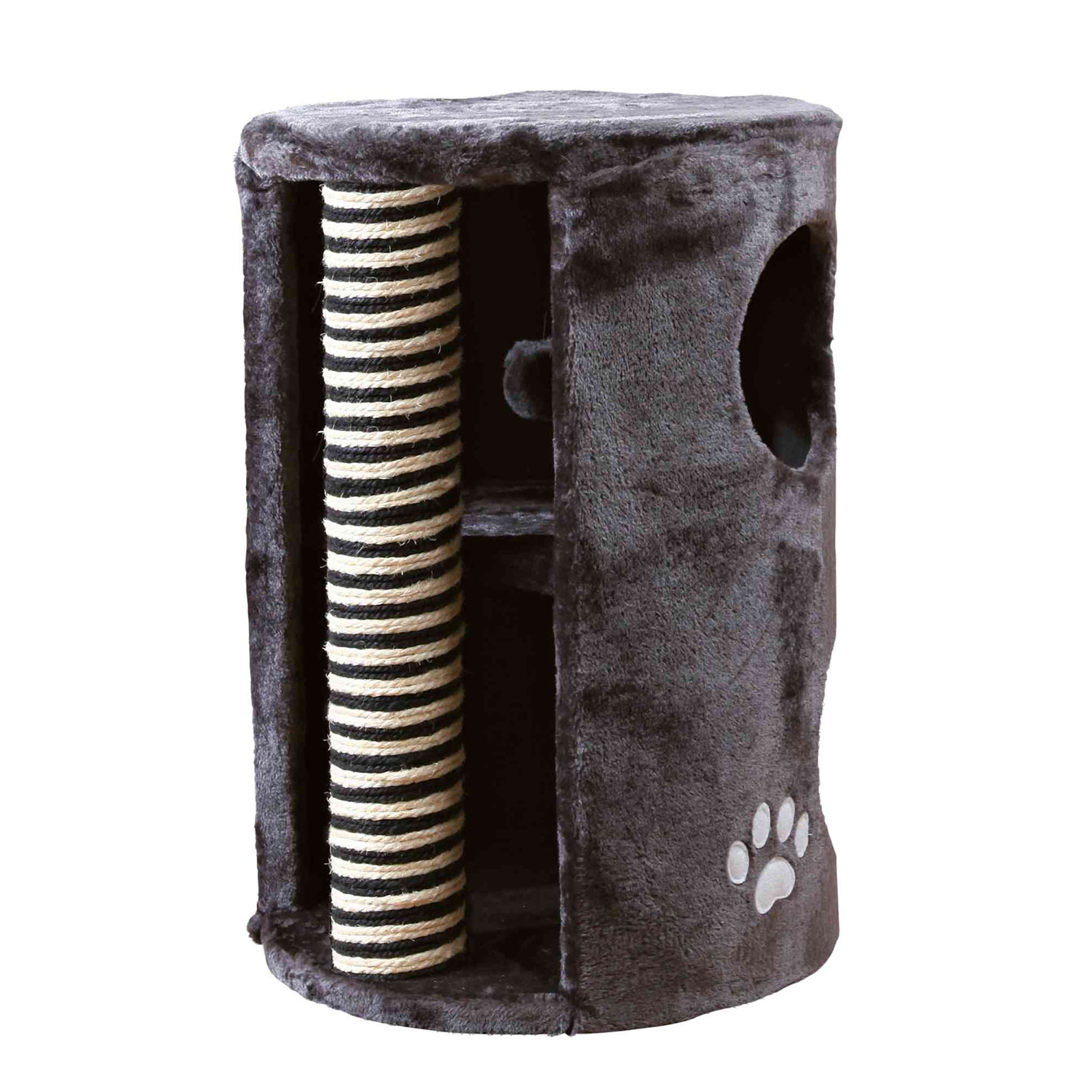 Dino Cat Tower, 58 cm, anthracite - TRIXIE