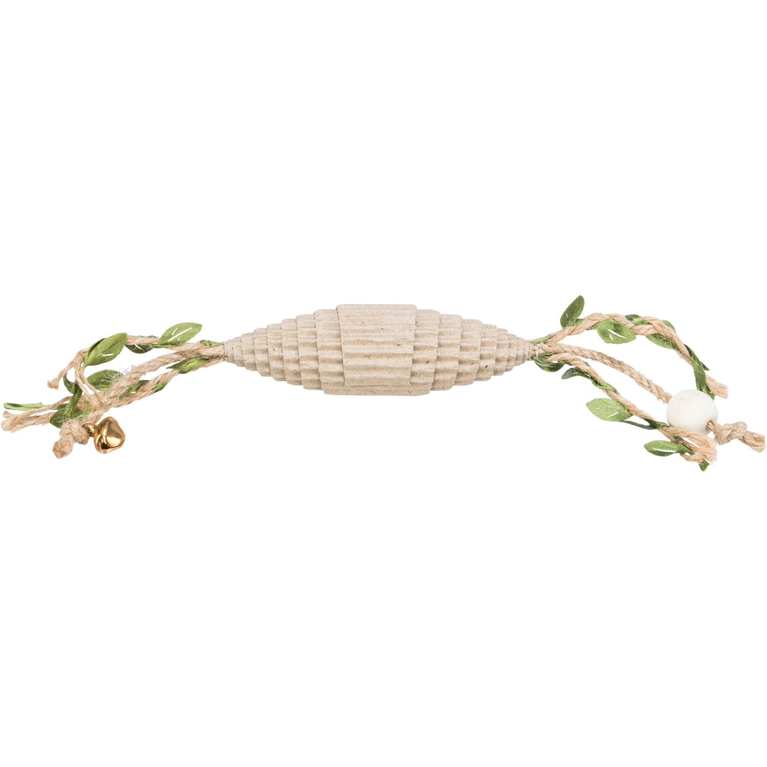 Rugby ball, cardboard/hemp, 24 cm - TRIXIE